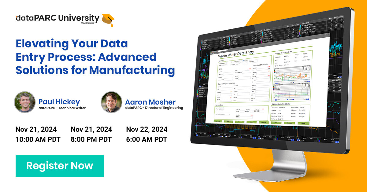 dataPARC University: Elevating Your Data Entry Process