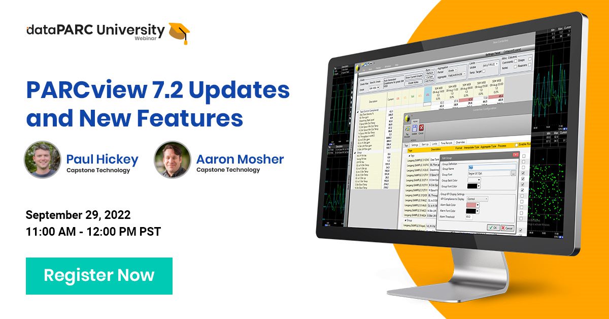 dataPARC University - PARCview 7.2